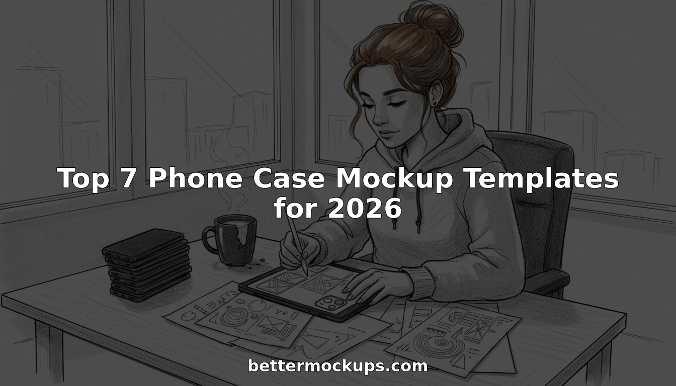 Top 7 Phone Case Mockup Templates for 2026 – Bettermockups