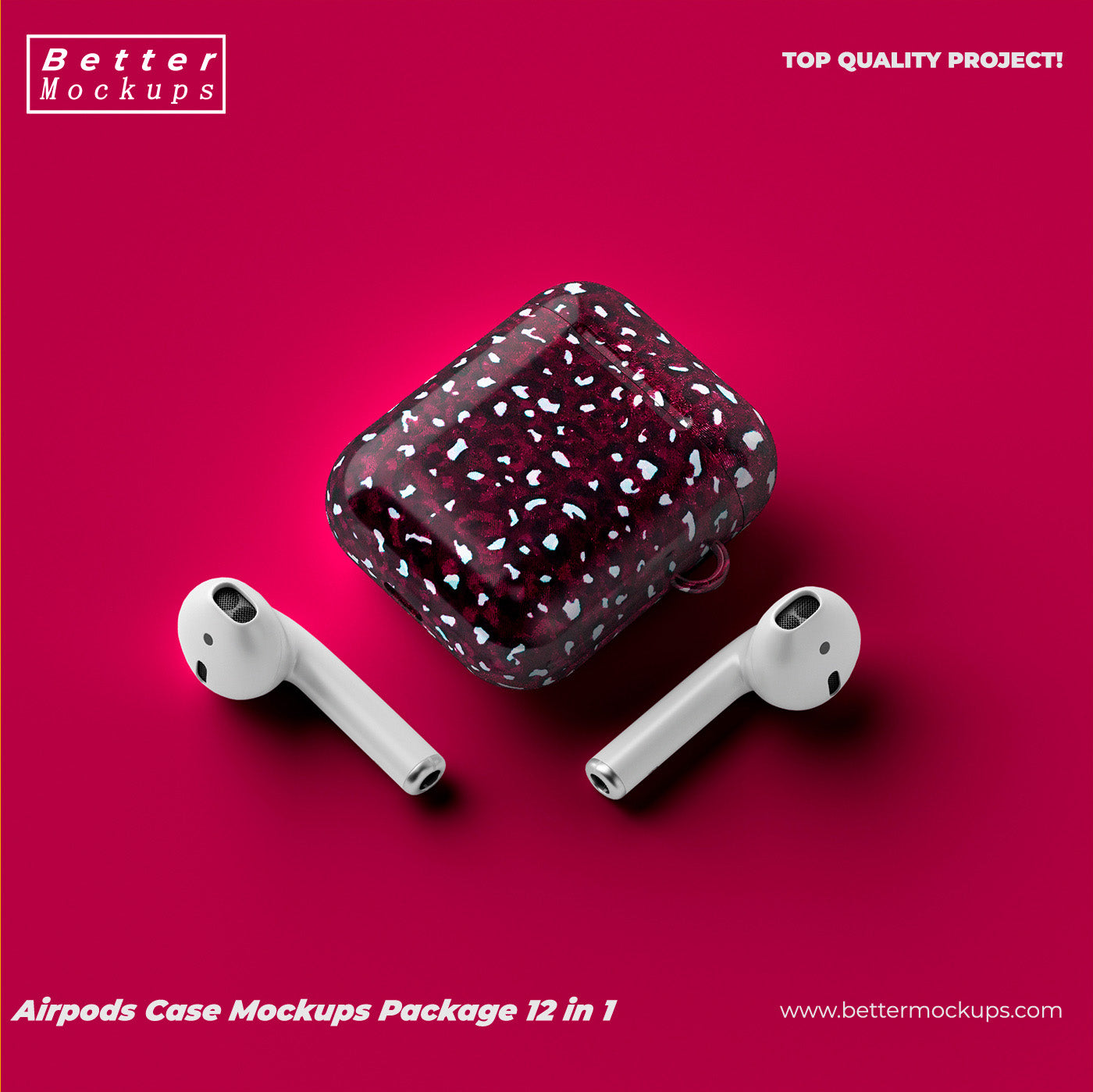 AirPods Case Mockup Package 12 in 1 – Bettermockups