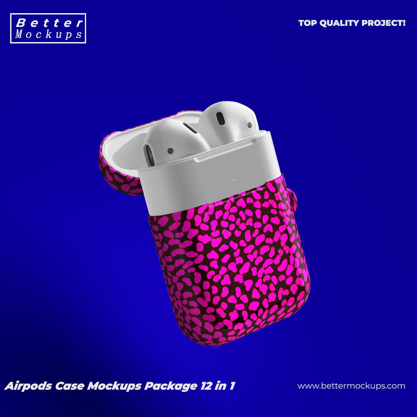 AirPods Case Mockup Package 12 in 1 – Bettermockups
