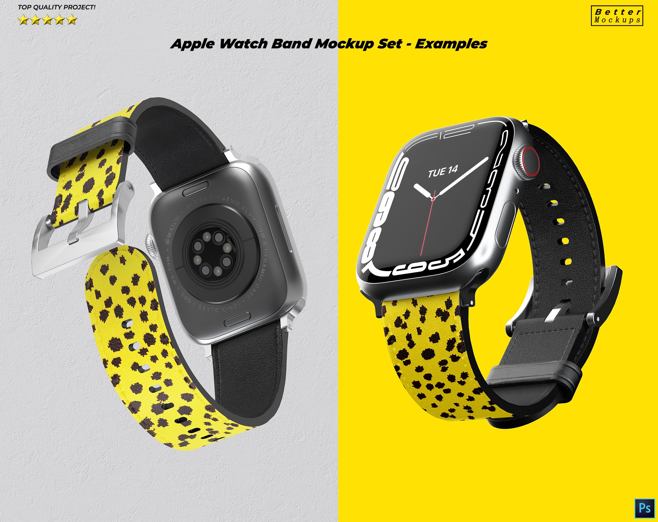 Apple Watch Band Mockup, Watch Strap Mockup Template – Bettermockups